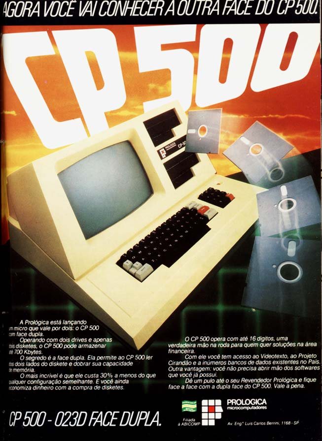 CP 500 – Computador Pessoal – Museu de Tecnologia da Unoeste