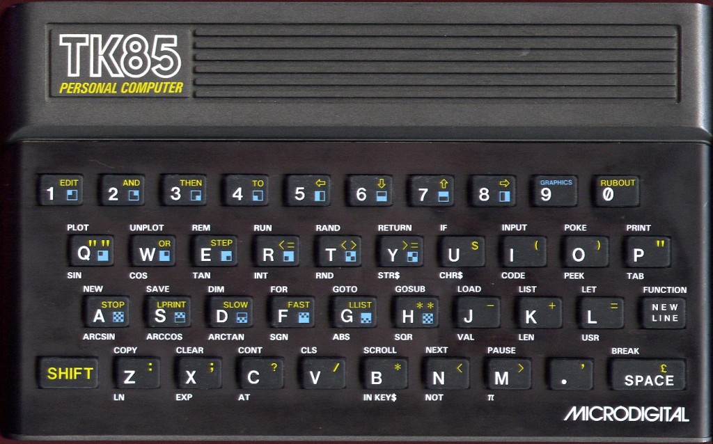 Computador TK 85 – Museu de Tecnologia da Unoeste