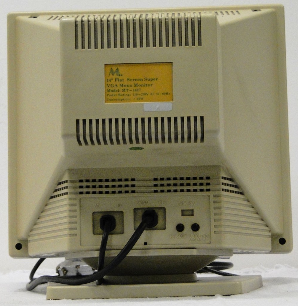 Monitor Mtek MT-1417 – Museu de Tecnologia da Unoeste